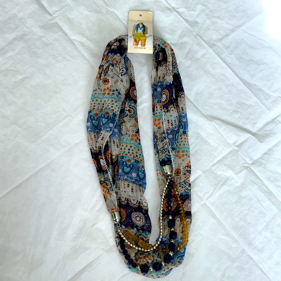 evelyn K New York | Accessories | Nwt Evelyn K New York Jewel Scarf ...